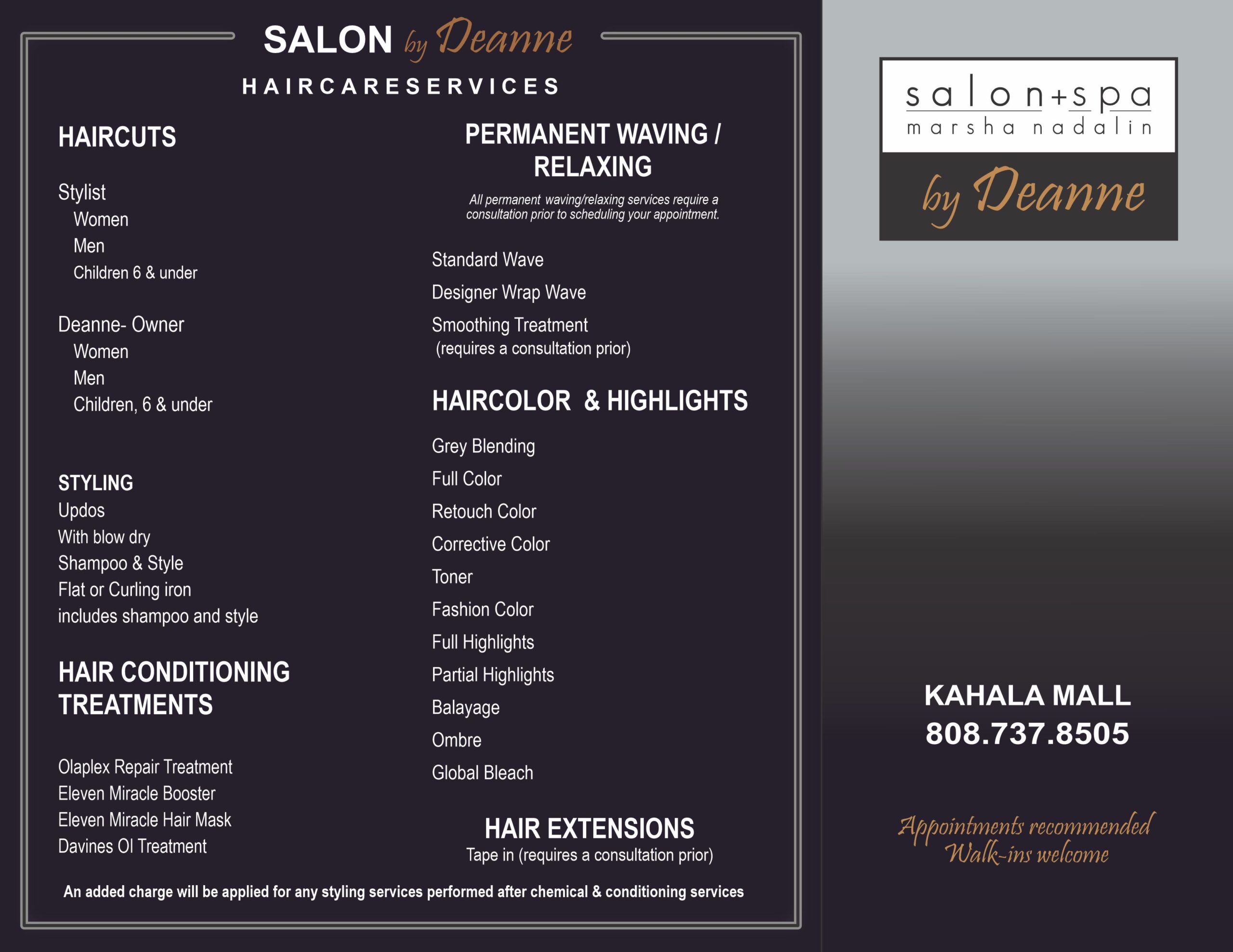 Marsha Nadalin Salon – Great Hair Again